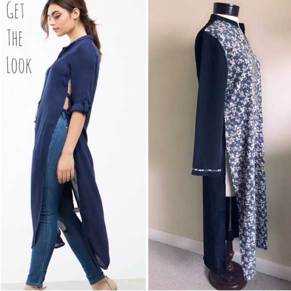 UNKNOWN | Tops | Lovely And Stylish High Slit Tunic Dress M | Poshmark